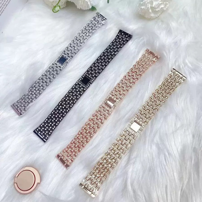 Nova Crystal Stainless Steel Watch Band